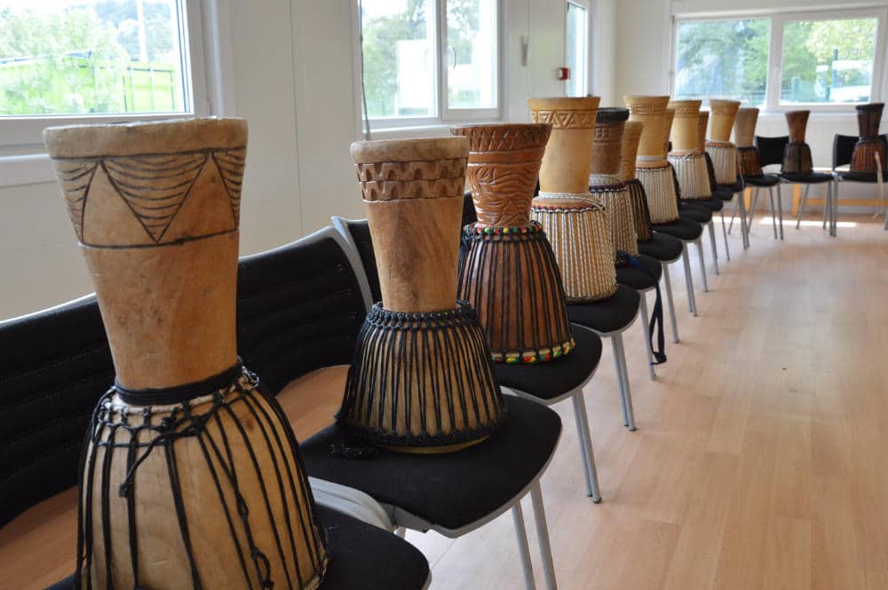 team building musical > atelier percussions en Provence